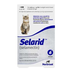 Selarid (Selamectin) Flea, Tick & Heartworm Cats | NextGenRx Pharmacy